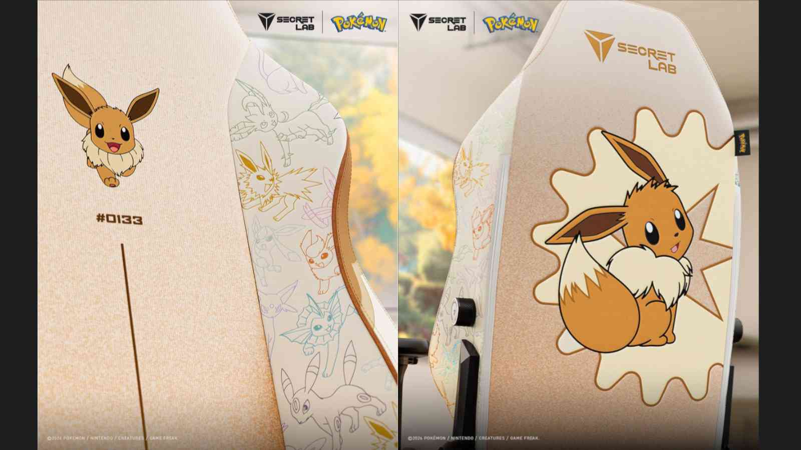 Secretlab Pokemon chairs have reached their first evolution!